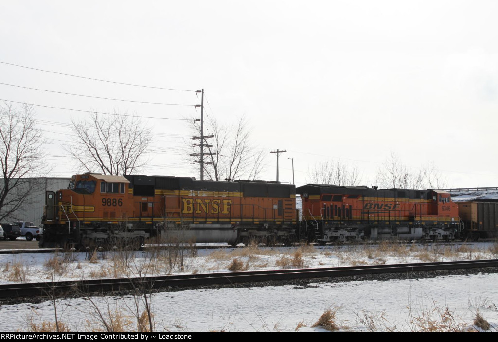 BNSF 9886 / BNSF 6346